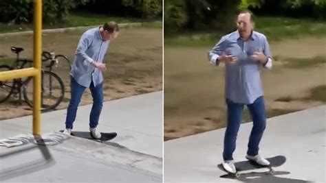 John Textor Dá Rolezinho De Skate Após Tomar Cerveja à Noite No Rio E