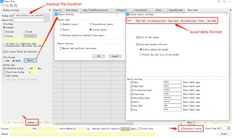 Neware Cycler BTSClient80 Automatic Backup Setting Neware Battery Cyclers