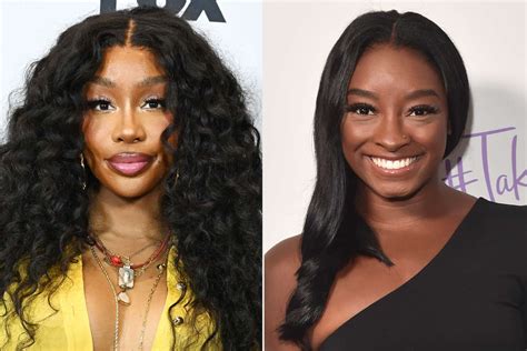 Sza Shows Off Gymnastics Skills In Contest With Simone Biles