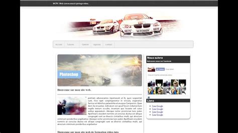tuto html jquery création d un slider youtube