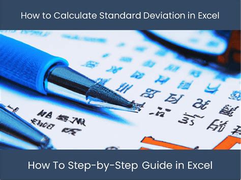 Calculate Standard Deviation In Excel Step By Step Guide