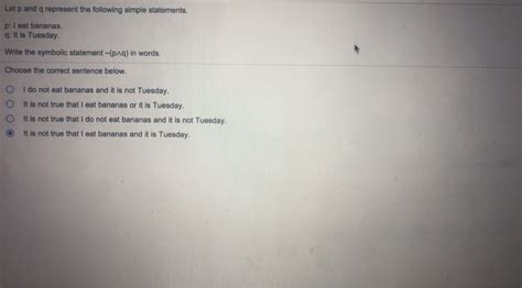 Solved Decide Whether The Following Statement Is Compound