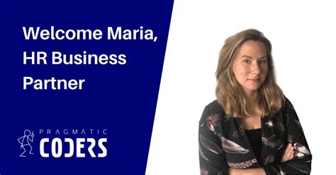 Pragmatic Coders On Linkedin Welcome Maria Our New Hr Business