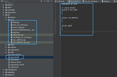 Idlbasethrift Is Not Correspond With Idlbase · Issue 103 · Xiaomipegasus Go Client · Github