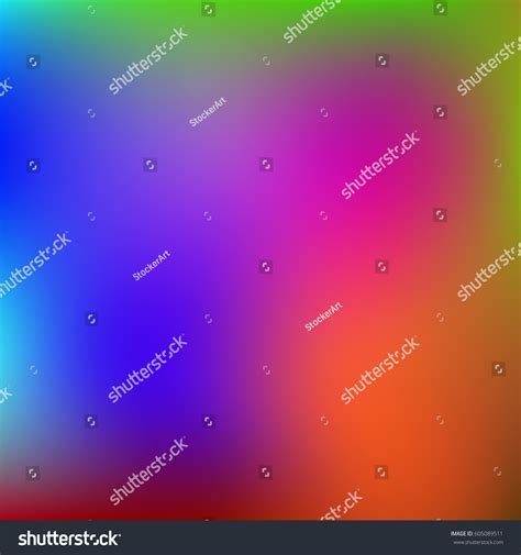 Abstract Blurred Colorful Rainbow Background Vector Stock Vector Royalty Free 605089511