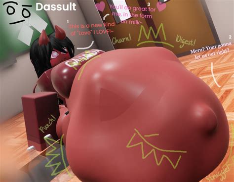 Rule 34 Digestion Gurgling Imminent Death Meruccubus Merunyaa