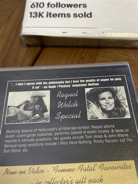 Raquel Welch All Time Sex Symbol Vhs Video Pal Australian Release 50 00 Picclick Au