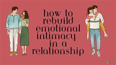 How To Rebuild Emotional Intimacy In A Relationship — Therapy Center Of