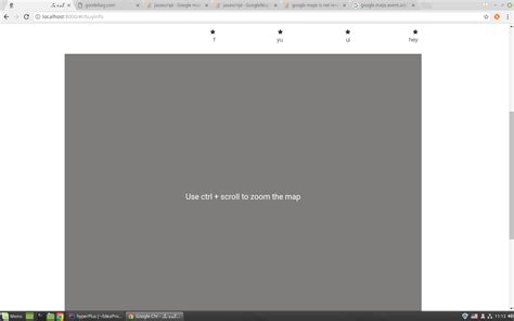 Javascript Google Maps Is Not Rendering Properly Stack Overflow