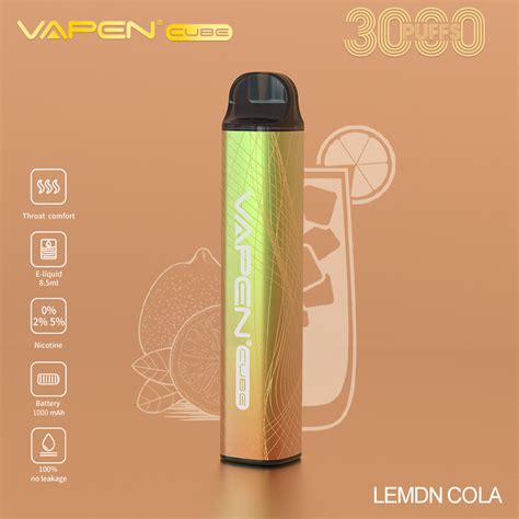 Vapen Cube 3000 Puffs Wegwerp Vapes 1000mah Vaper Desechable Smok Vape