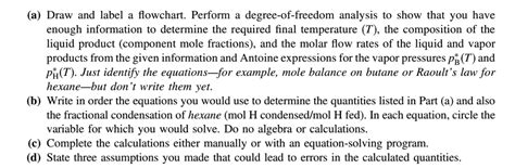 Solved A Draw And Label A Flowchart Perform A