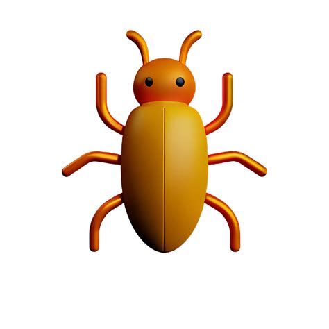 Bug 3d Rendering Icon Illustration 29188470 Png