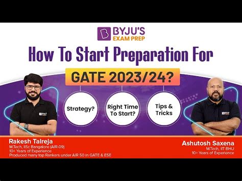 Gate Preparation Tips How To Prepare For The Gate Exam