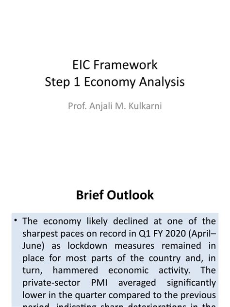 Eic Framework Pdf Economies