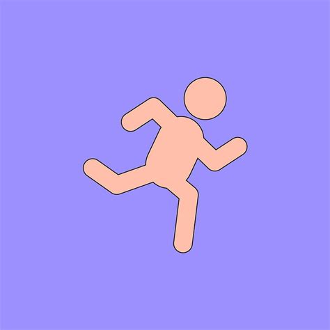 육상 선수 아이콘 남자 실행 실루엣 벡터 Eps Ai Uidownload