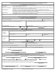 Da Form 591 Fill Out Sign Online And Download Fillable Pdf