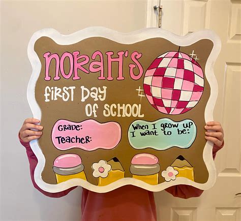 First Day Of School Mini Banner Etsy