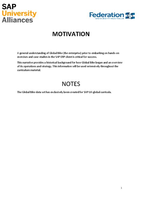 Lab Intro S HANA Using GBI Story Week V MOTIVATION A General Understanding Of Global