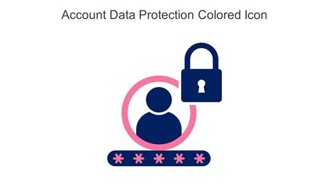 Account Data Protection Colored Icon In Powerpoint Pptx Png And Editable Eps Format PPT Slide