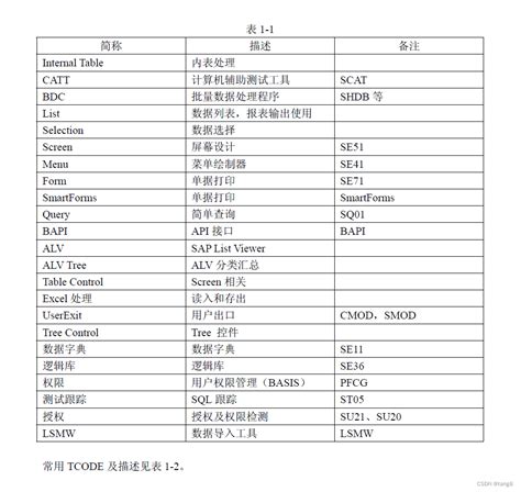 第一章 Abap开发环境和总体介绍 Csdn博客