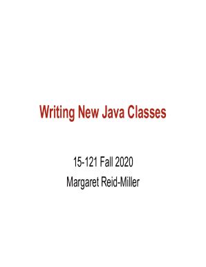Fillable Online Java Constructs For Real World Applications Part 1IBM