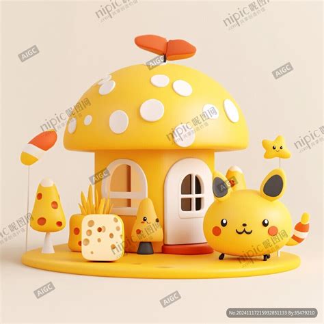 Ai创作图卡通蘑菇亭 蘑菇小凉亭 有趣的蘑菇房 蘑菇屋插画 彩色蘑菇房子 童趣蘑菇 Lowpoly橙子 蘑菇造型小亭 蘑菇屋手绘 彩色蘑菇亭 蘑菇拟人形象设计 Q版蘑菇 蘑菇卡通雕塑 卡通森林