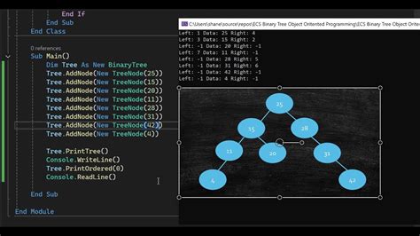 Computer Science 9618 Code A Binary Tree Using Oop Youtube
