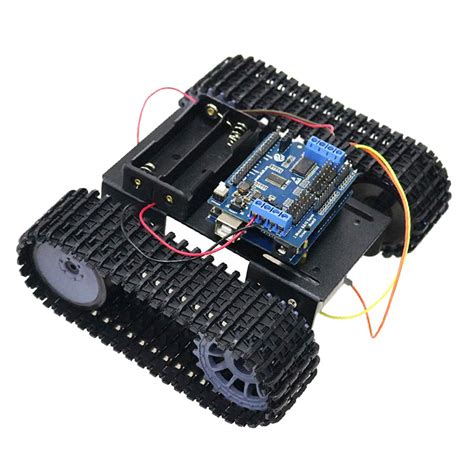 Buy Almencla Arduino Wifi Control Robot Smart Tank Chassis With Dual Dc