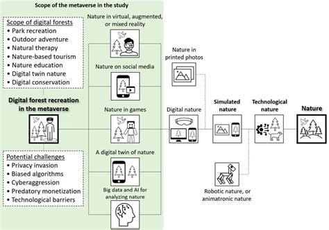 A Conceptual Framework Of Digital Forest Recreation In The Metaverse
