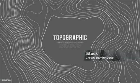 회색 윤곽 벡터 지형입니다 지리적 산 지형 벡터 일러스트입니다 지형 패턴 텍스처입니다 토지 벡터 지형에 지도 표 고 그래픽 등고선 높이 선 지형 지도 높이 추상 다각형