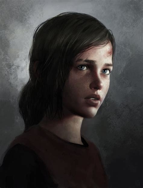 Ellie From The Last Of Us The Last Of Us Game Art Joel And Ellie