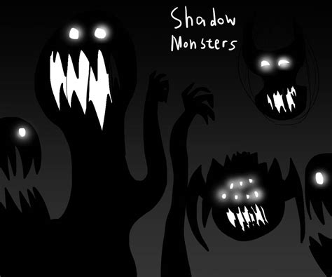 Shadow Monsters by JamesMaster0101 on DeviantArt