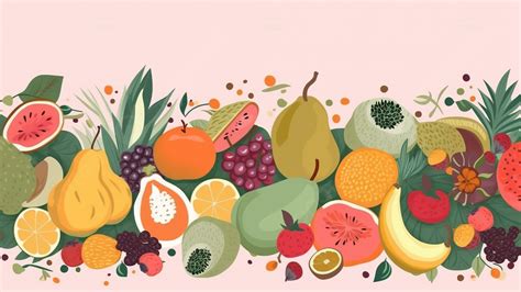 과일 배경 그림 만화 구성 과일 배경 일러스트 및 사진 무료 다운로드 Pngtree