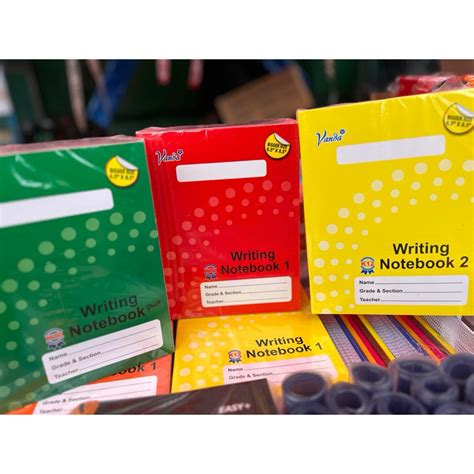 Vanda K12 Writing Notebook For Prep Grade 1 Grade 2 Shopee Philippines