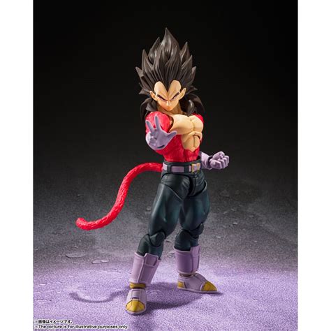 Dragon Ball Gt Super Saiyan 4 Vegeta Shfiguarts Action Figure