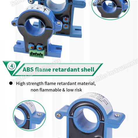 Electrical Center B2c DC Current Transmitter Analog 4 20mA 0 10V Output 38mm Aperture DC24V