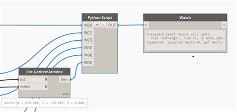 Convert Dynamo Vector To Vector3d In Python Civil 3d Dynamo