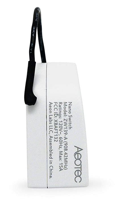 Aeotec Z Wave Nano Switch Power Metering DHS