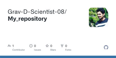 Github Grav D Scientist 08myrepository