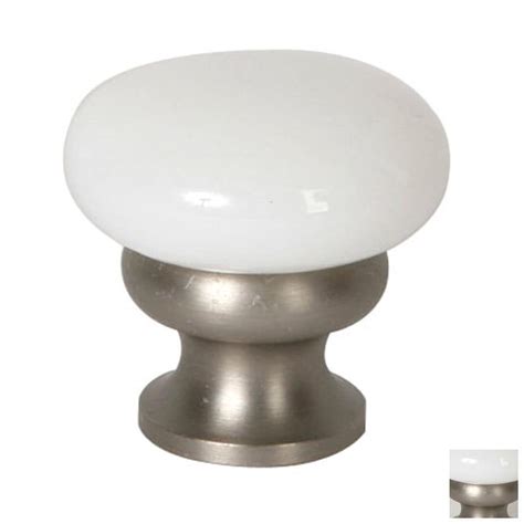 Glass Knobs White Cabinets At Brad Schaffer Blog