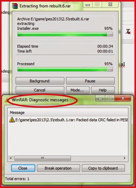 Cara Mengatasi Winrar Diagnostic Messages Cannot Execute