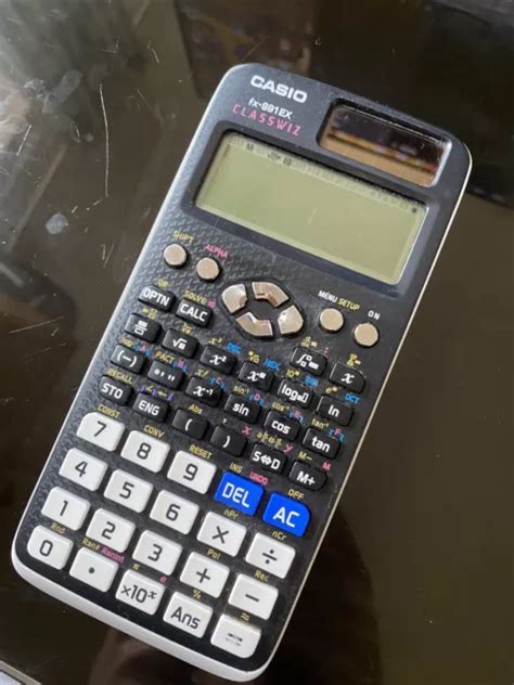 Casio Fx 991ex Classwiz Scientific Calculator Black £18 00 Picclick Uk
