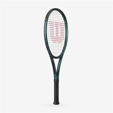 Tennisracket Voor Volwassenen Blade 101l V9 0 Groen Zwart Wilson Decathlon Nl
