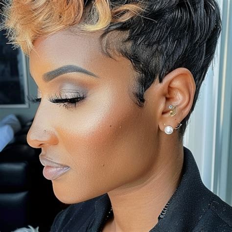 Elevate Your Look With A Sophisticated Pixie Chic Hairstyles For Black