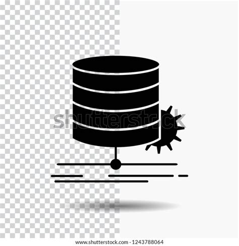 Algorithm Chart Data Diagram Flow Glyph Icon On Transparent Royalty Free Images Stock Photos
