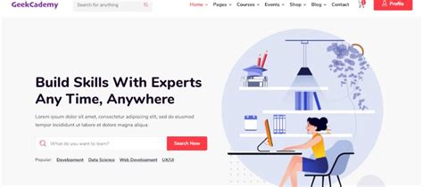 Powerful Wordpress LMS And Online Courses Theme Free Source Code Tutorials Trending