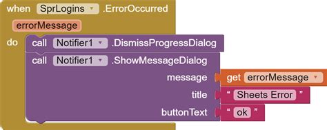 spreadsheet setup mit app inventor help mit app inventor community