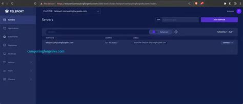 Run Teleport In Docker Container Using Docker Compose ComputingForGeeks
