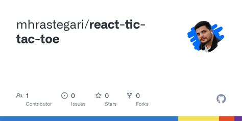 Github Mhrastegarireact Tic Tac Toe