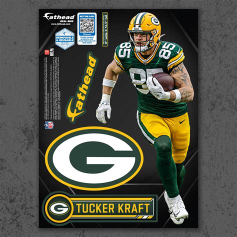 Tucker Kraft Realbig Collection Official Nfl Green Bay Packers